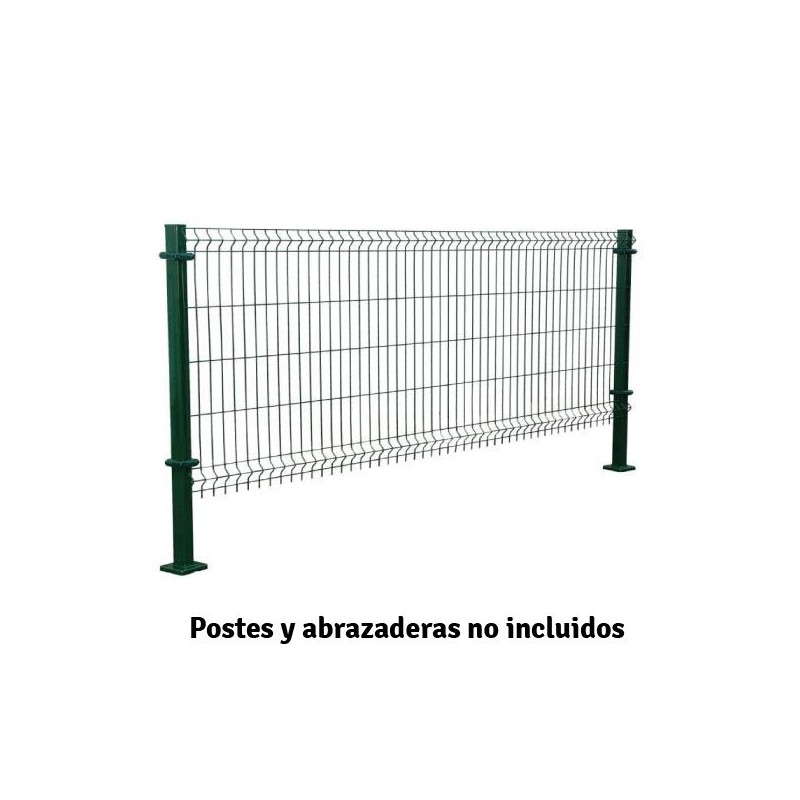 Panel plegado verde RAL 6005. Venta online.