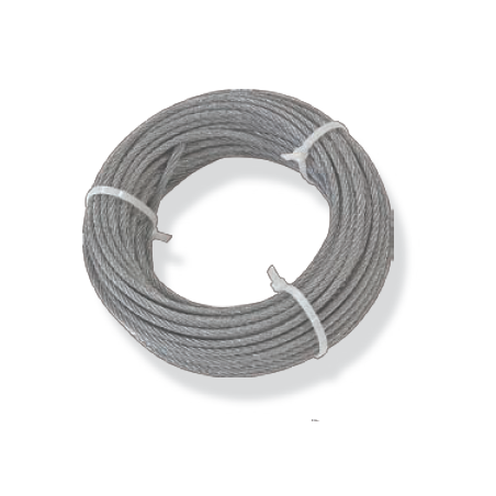 Rollo de cable de acero galvanizado 6x7+1. Venta online de cable de ...