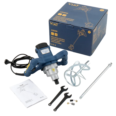 Mezclador de mortero VIAT M1200W. Tienda VIAT Bellota España