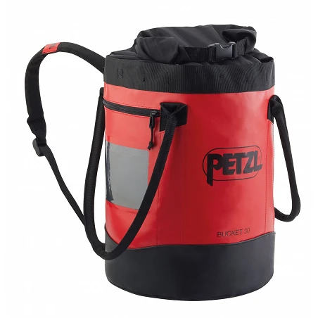 Saca autoportante para cuerda Bucket 30 de Petzl. Sacas para cuerdas de ...