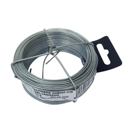 Rollo de alambre galvanizado. Venta online.