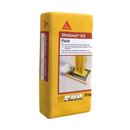 Grout cementoso SikaGrout-212 Fluid. Tienda online Sika.