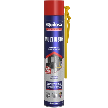 Espuma de poliuretano multiusos con cánula Ergo de Quilosa