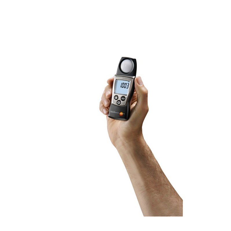 Luxómetro Testo 540 para medir intensidad de luz. Tienda de medidores